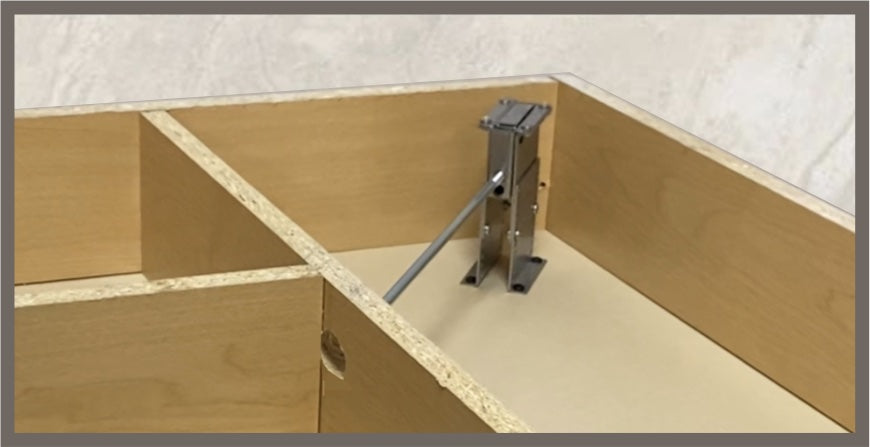 Cabinet leveler store